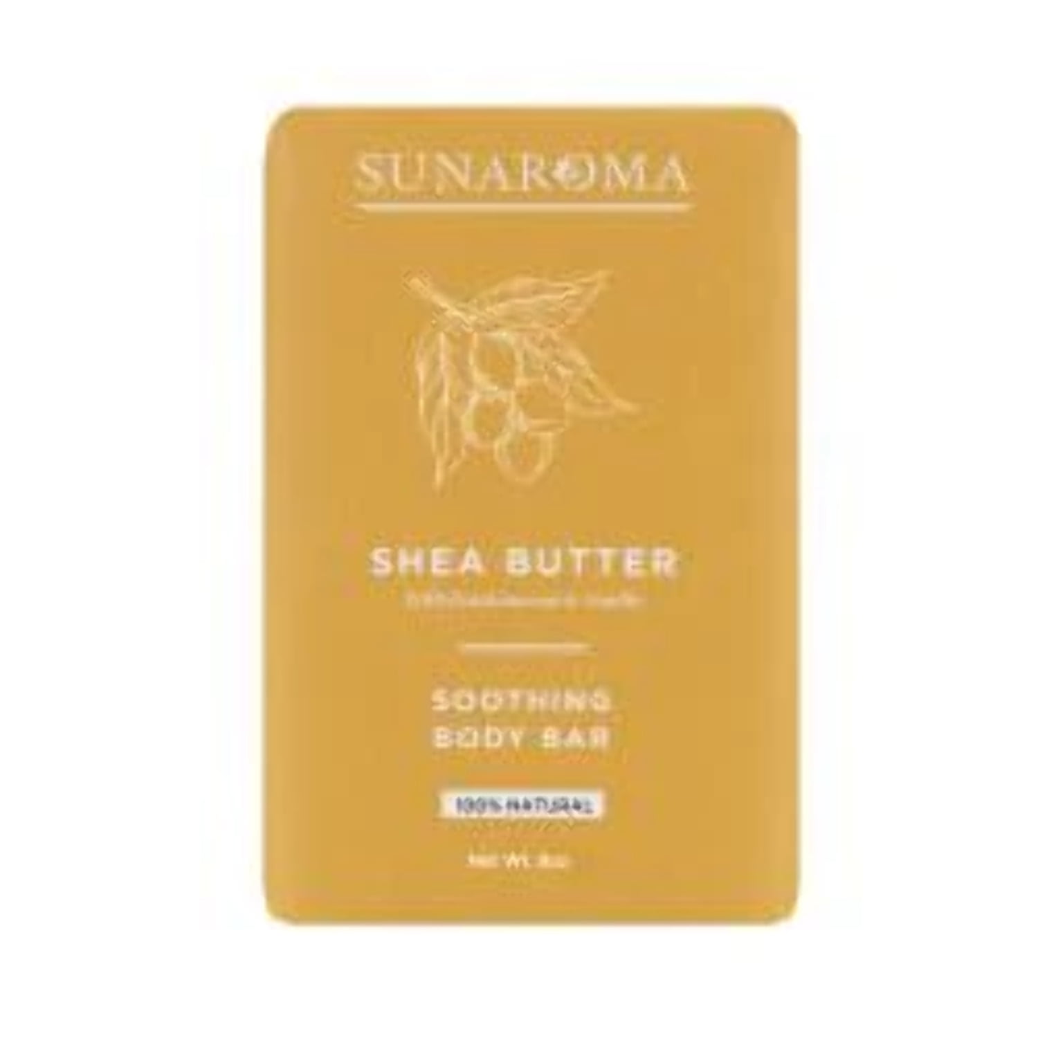 Sunaroma Bar Soap, Shea Butter-8 oz - Walmart.com