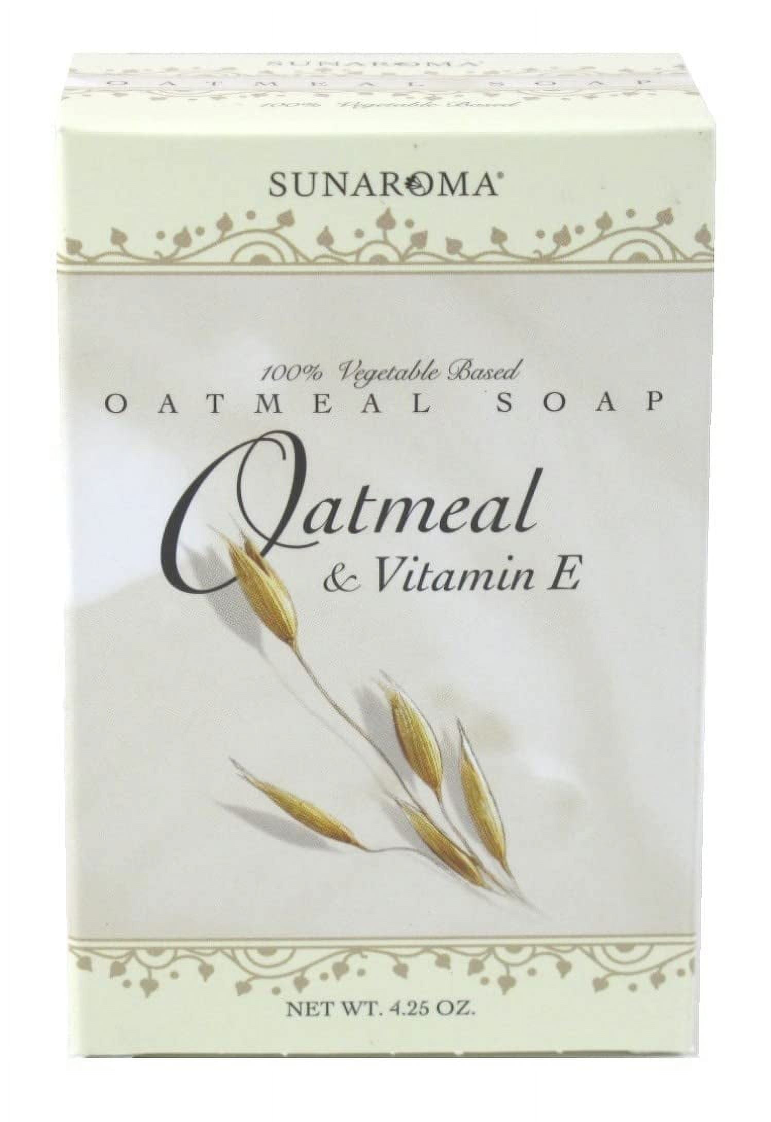 Sunaroma Oatmeal & Vitamin E Bar Soap (Pack of 6) - Walmart.com