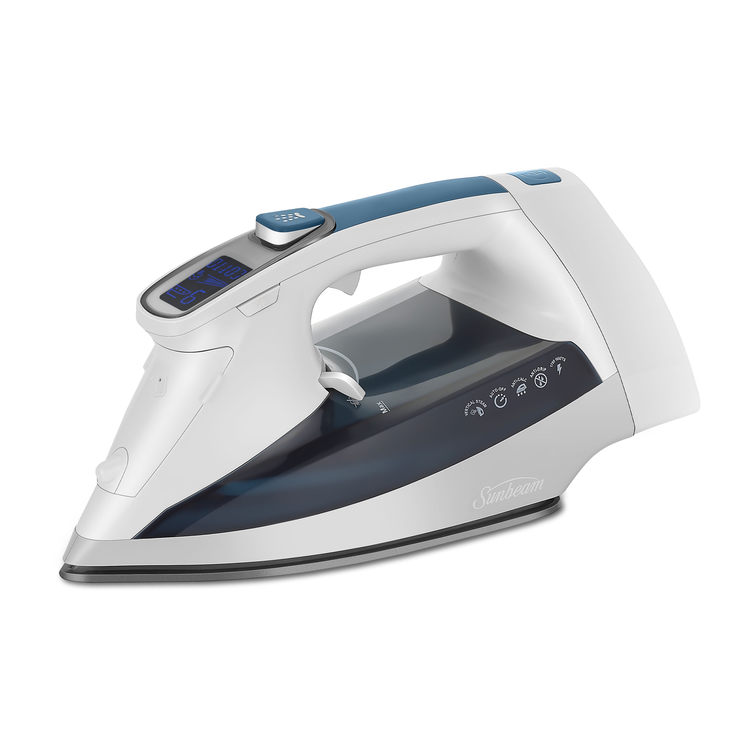 Sunbeam 11565 Digital Retractable Iron - Walmart.com
