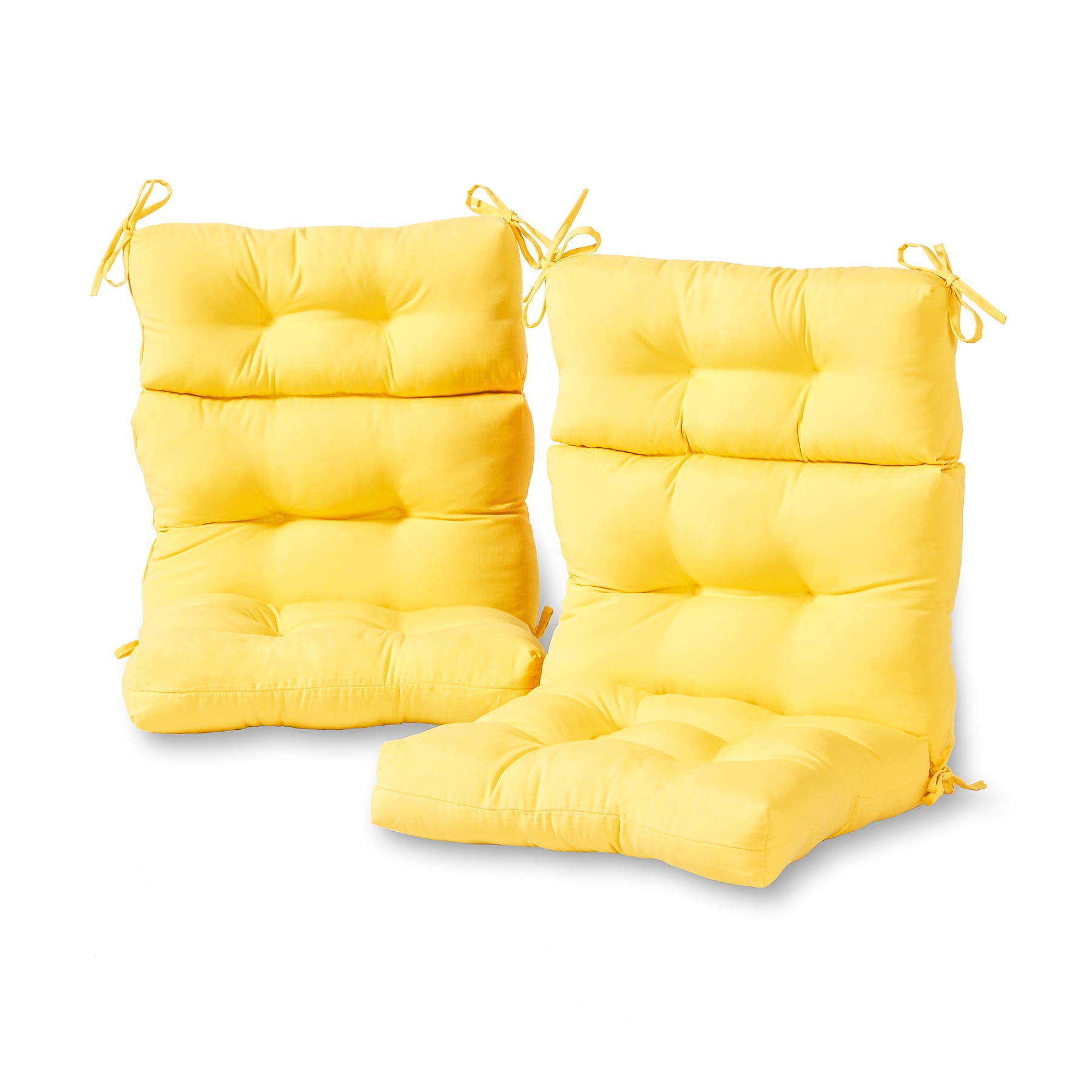 Sunbeam Patio Furniture: 44 x 22 in. Outdoor High Back Chair Cushion ...