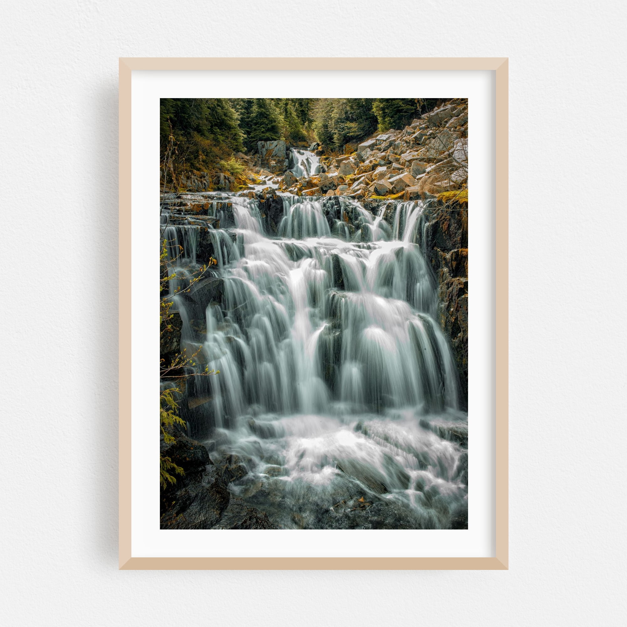 Sunbeam Falls Mt. Rainier National Park - Washington Photography ...