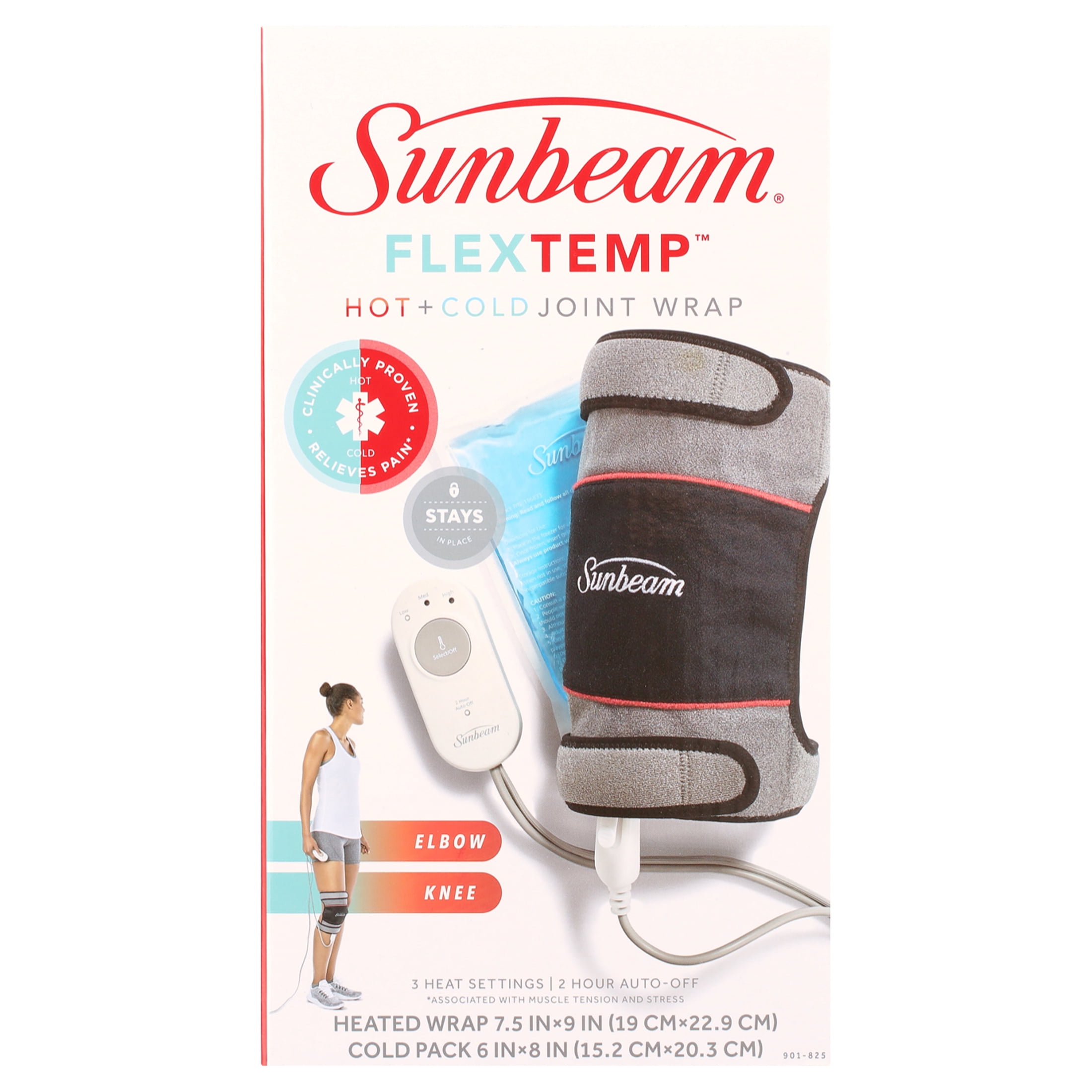 Sunbeam FlexTemp Hot + Cold Joint Wrap HSA/FSA Eligible - Walmart.com