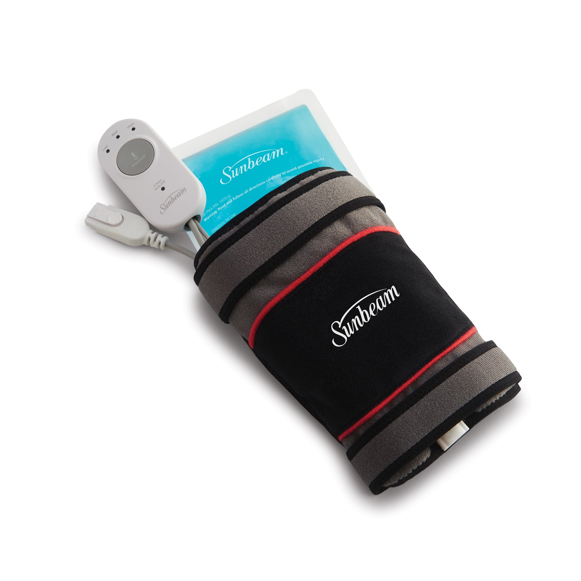 Sunbeam FlexTemp Joint Wrap for Pain Relief | Hot and Cold Therapy for Elbow or Knees | Heating ...