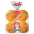 Sunbeam Jumbo Hamburger Buns, Enriched White Bread Burger Buns, 8 Count ...