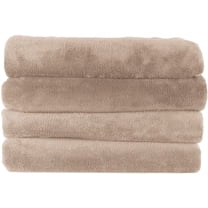 Sunbeam Velvet Plush Electric Heated Throw Blanket Sand - Walmart.com