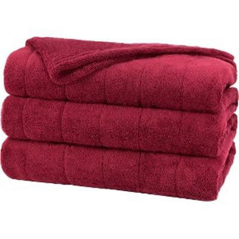 Sunbeam Electric Heated Blanket with Dual Control, Twin/Queen/King ...