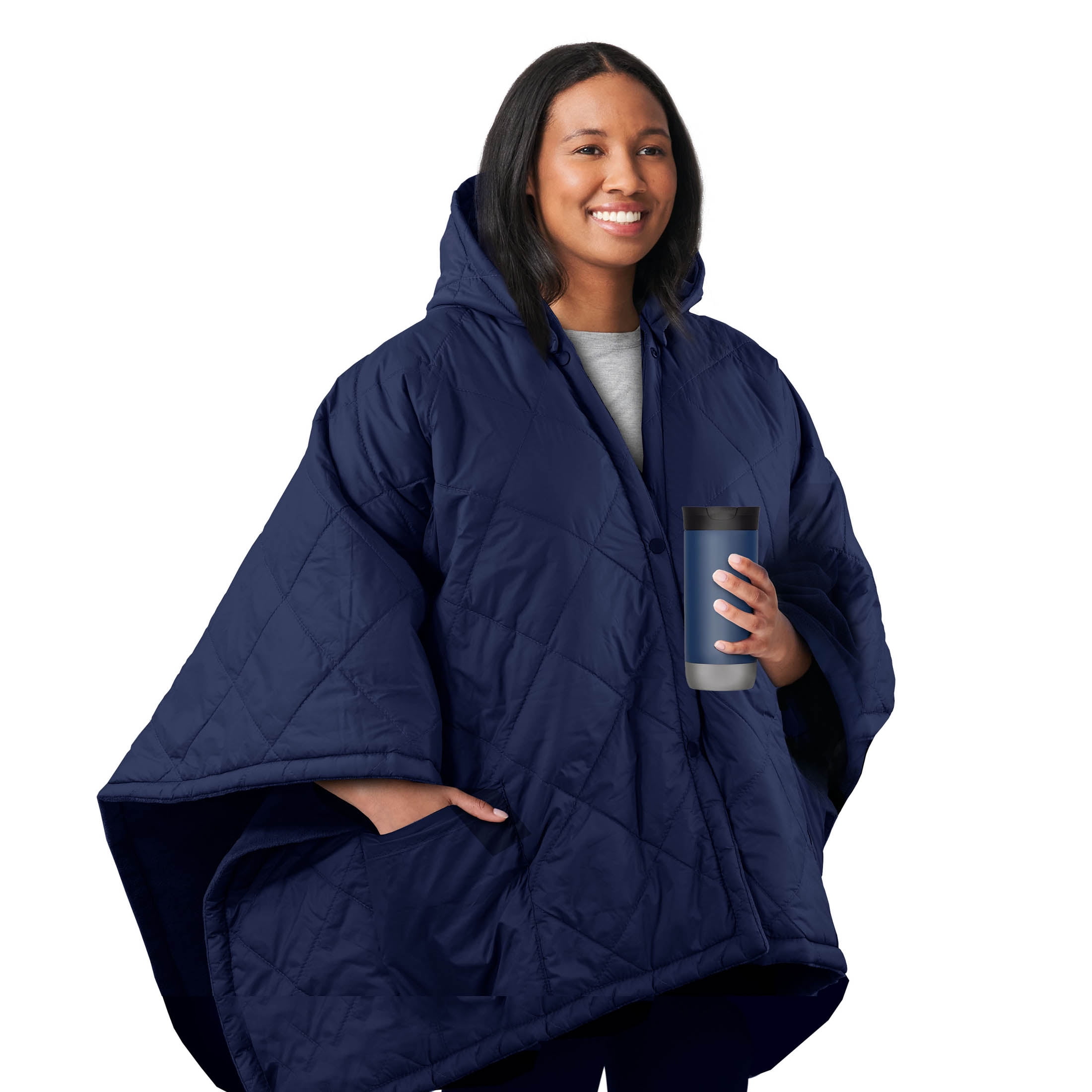 Sunbeam On-The-Go Throw Outdoor Poseidon Nylon Microplush, 4 Heat ...
