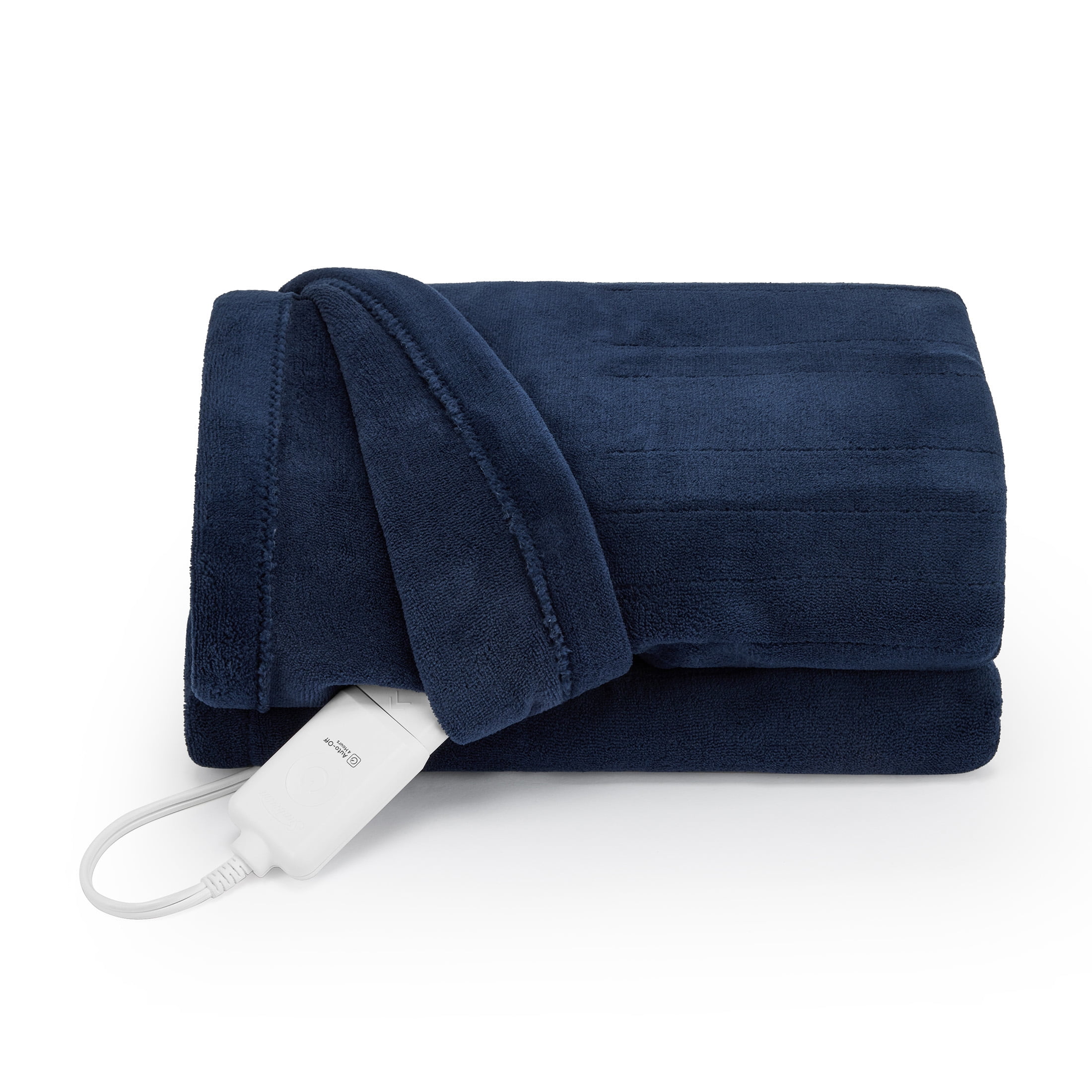 Sunbeam Throw Poseidon Microplush, 4 Heat Settings, 4-Hour Auto Shut ...