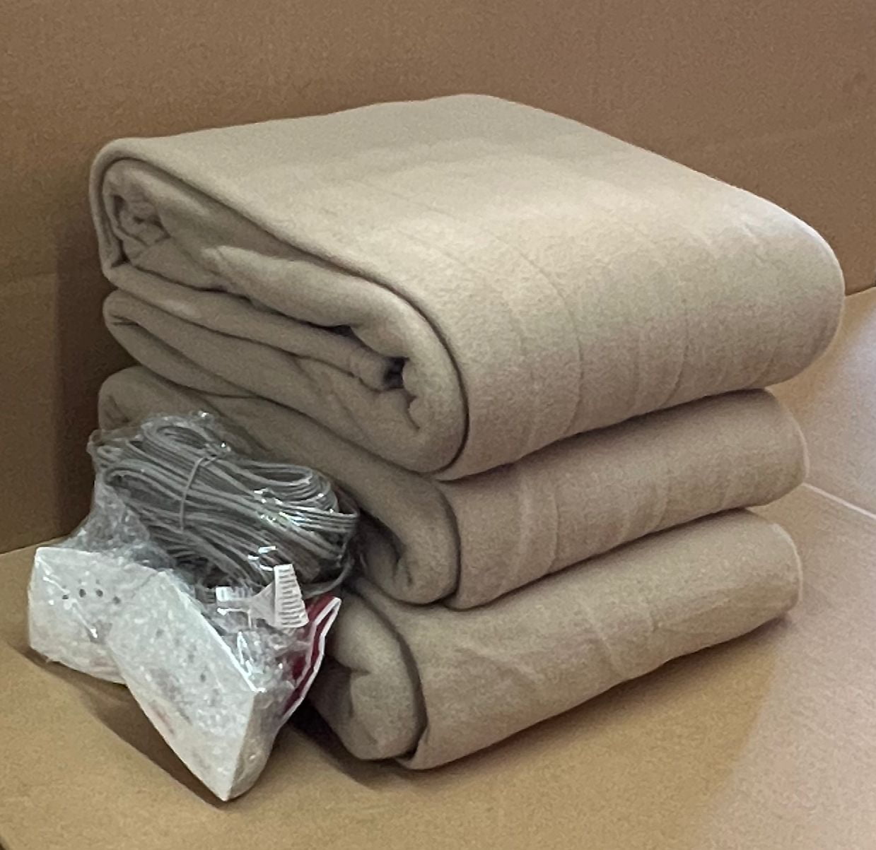 Sunbeam Royal Ultra King Size Hot Electric Warming Blanket with 10-Heat ...