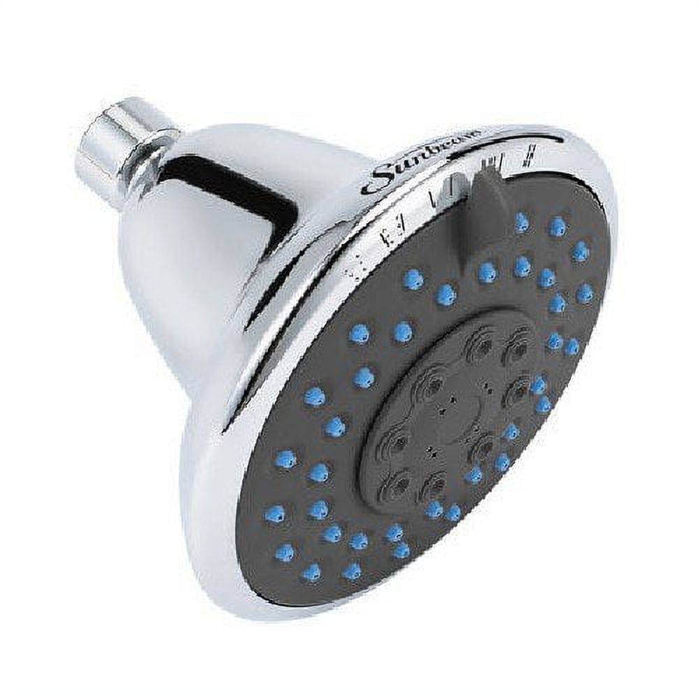Sunbeam Chrome Shower Head Massager SH3601-098 with Mist & 5 Spray ...