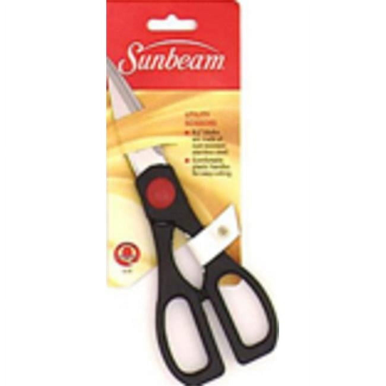 Sunbeam 8.5 inch Stainless Steel Utility Kitchen Scissors Shears 61181 ...