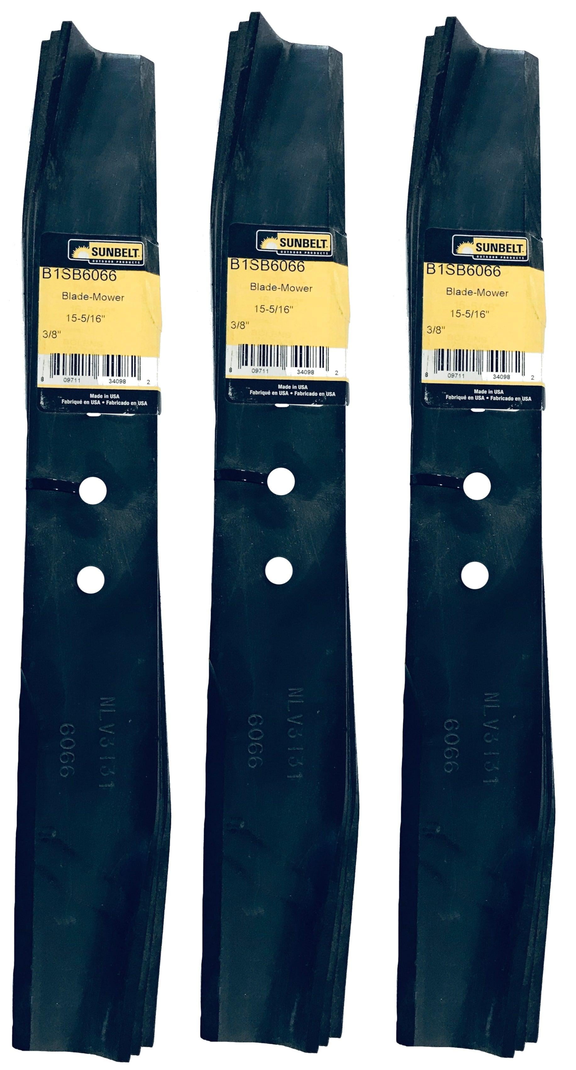 Sunbelt 15-5/16" Mower Blade (Set of 3) - B1SB6066,3 - Walmart.com
