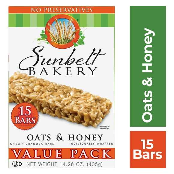 Sunbelt Bakery Granola Bars in Snack Bars - Walmart.com