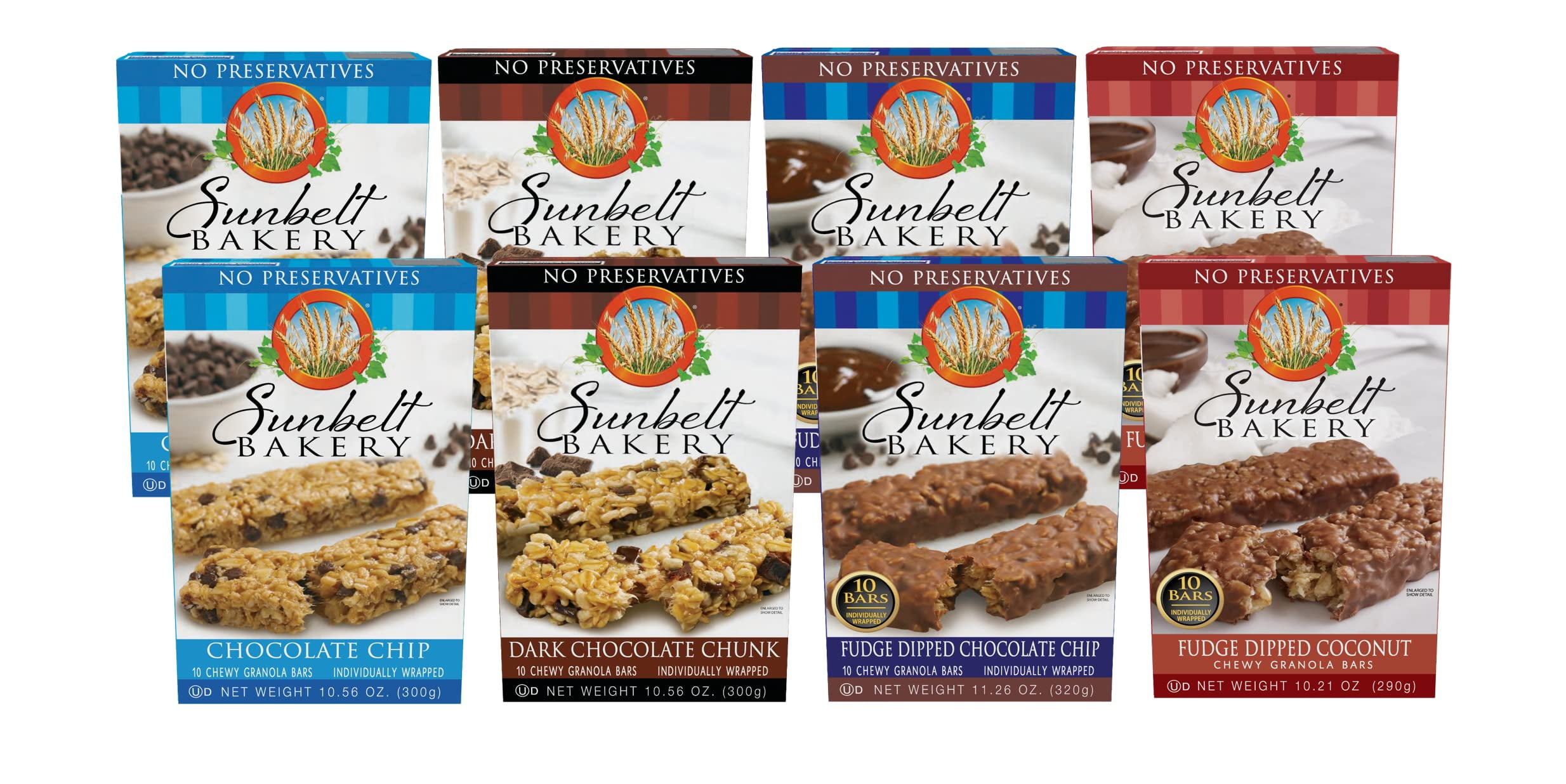 Sunbelt Bakery Chocolate Pack, 4 Flavor Variety Pack, No Preservatives ...