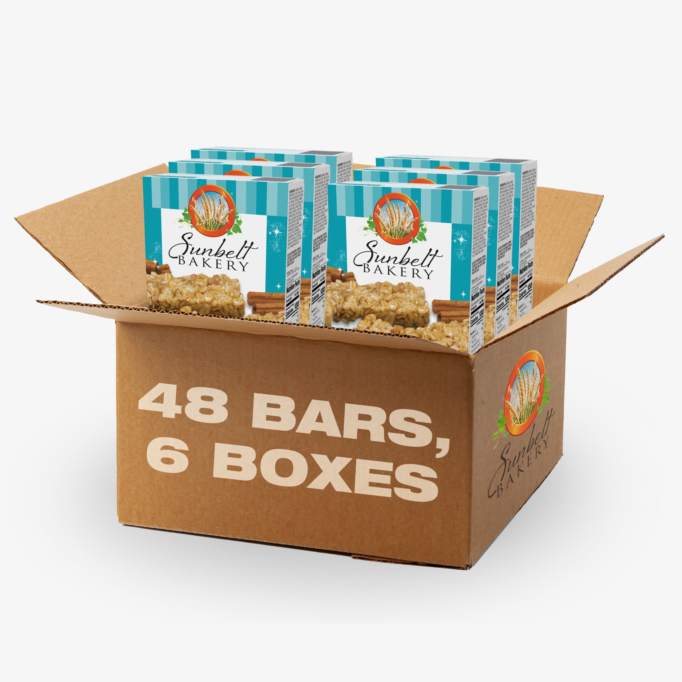 Sunbelt Bakery Snickerdoodle Chewy Granola Bars, 48 bars (6 Boxes), 49. ...