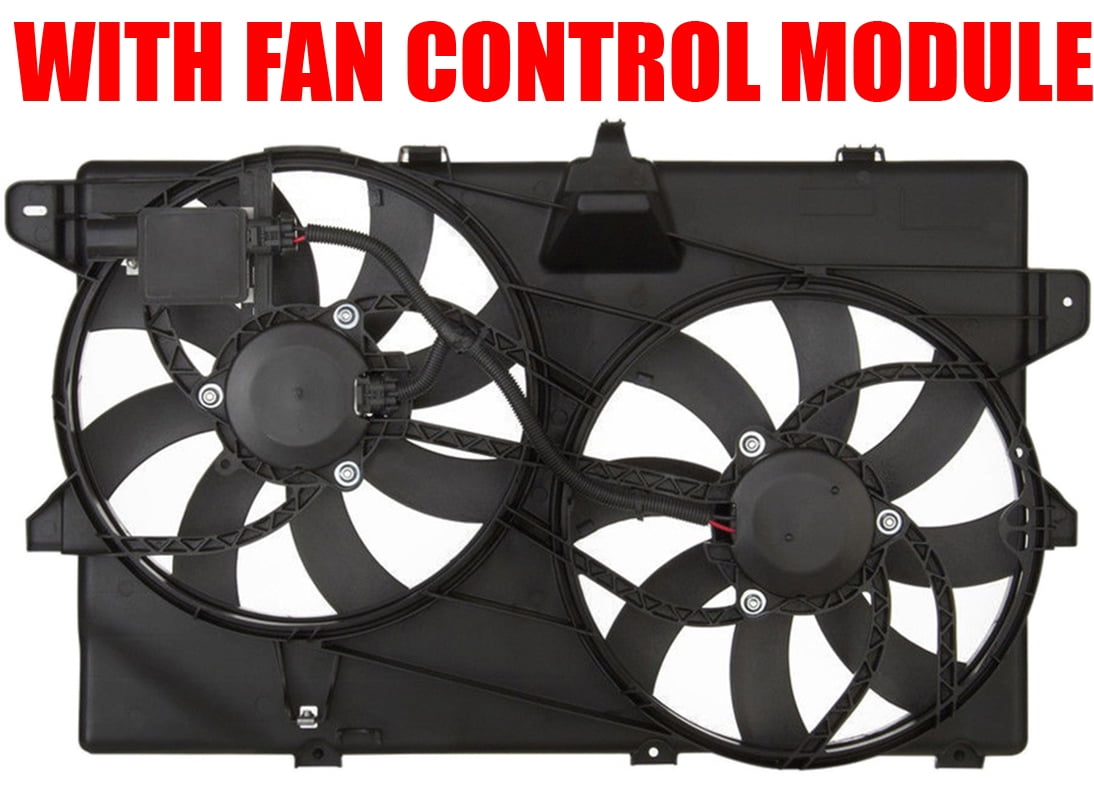 Sunbelt Radiator And Condenser Fan For Ford Edge Lincoln MKX FO3115177 ...