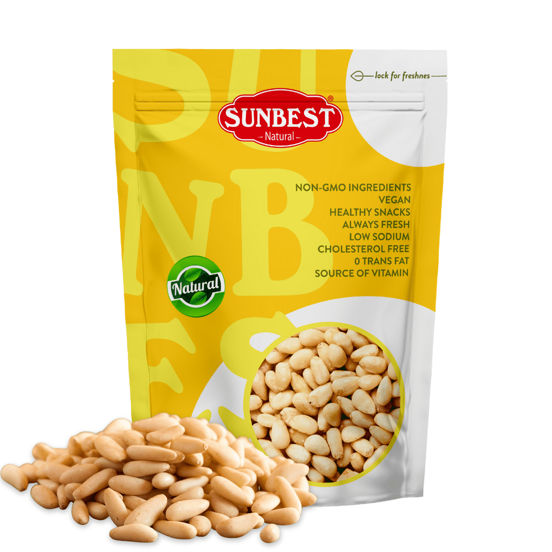 Sunbest Natural Pine Nuts Pignolia 32 Oz (2 lbs) 1 Pack – Unsalted, Raw ...