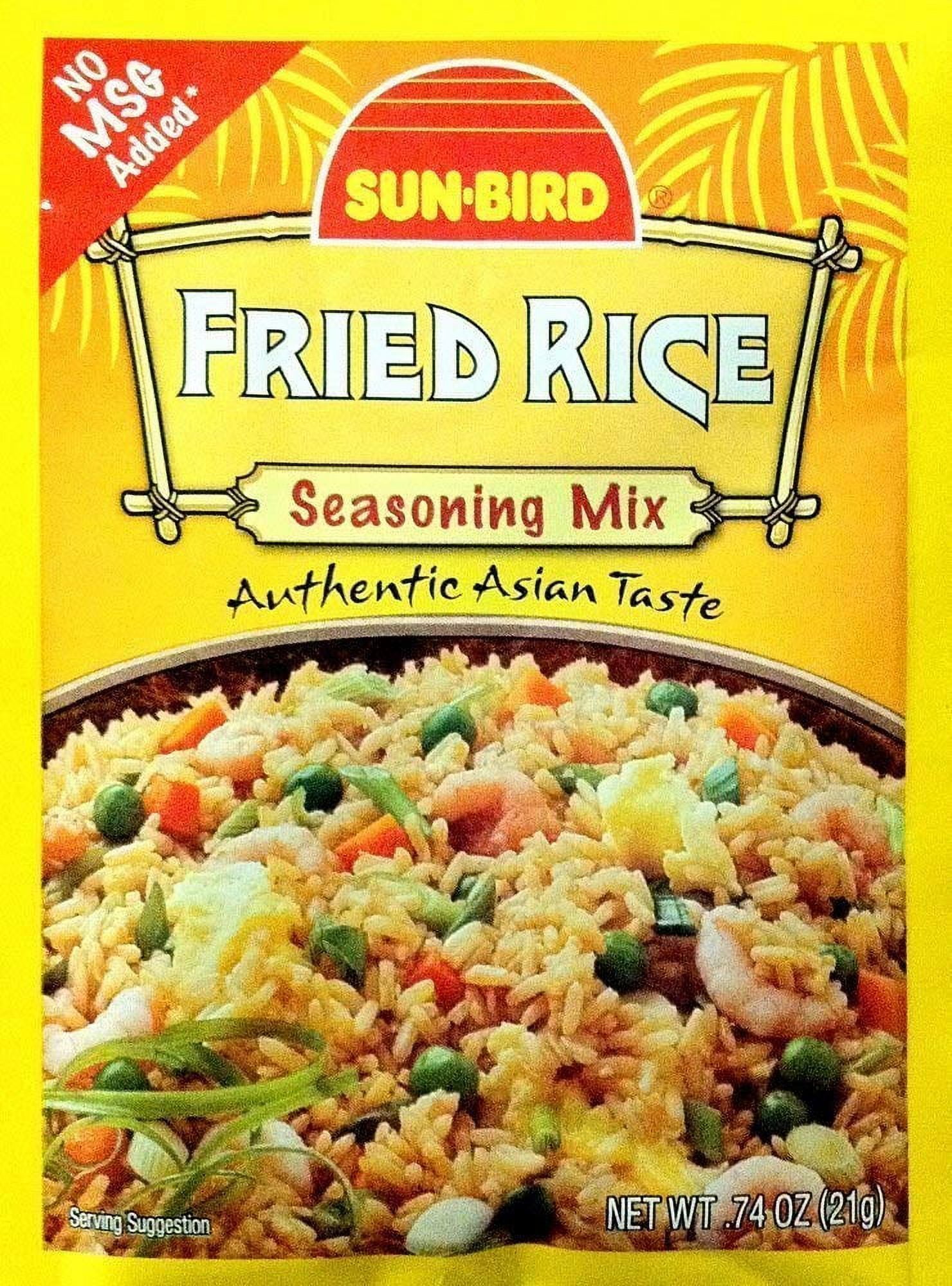 Sunbird Fried Rice Mix, AIF4 0.75 Ounce, (Pack of 6) - Walmart.com