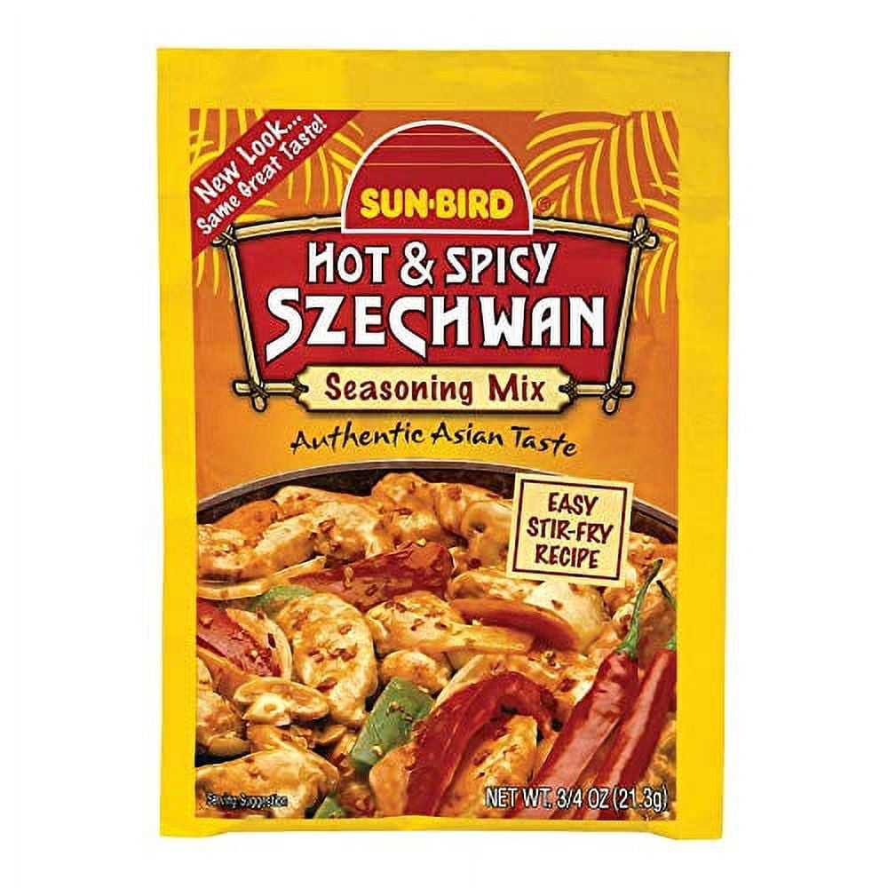 Sunbird Hot Spicy Szechwan Seasoning Mix (24x0.75 Oz) - Walmart.com