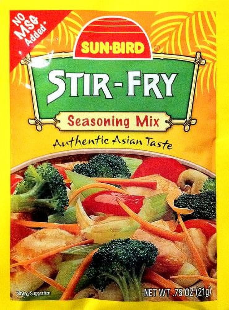 Sunbird Seasoning Mix Stir-Fry , 4 - .74 Ounce Packets - Walmart.com