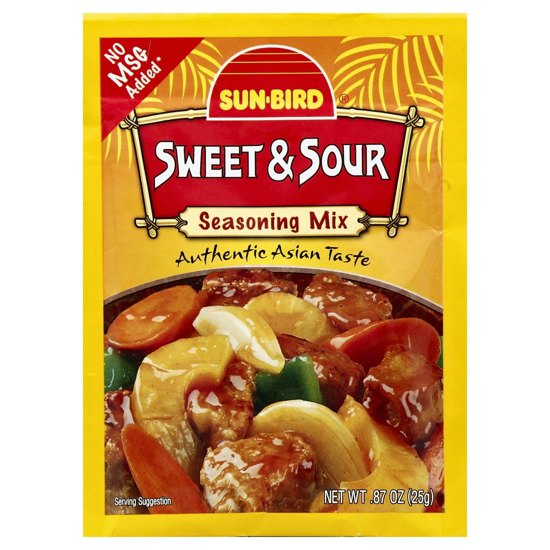 Sunbird Seasoning Mix Sweet and Sour 0.87 oz (Pack of 24) - Walmart.com