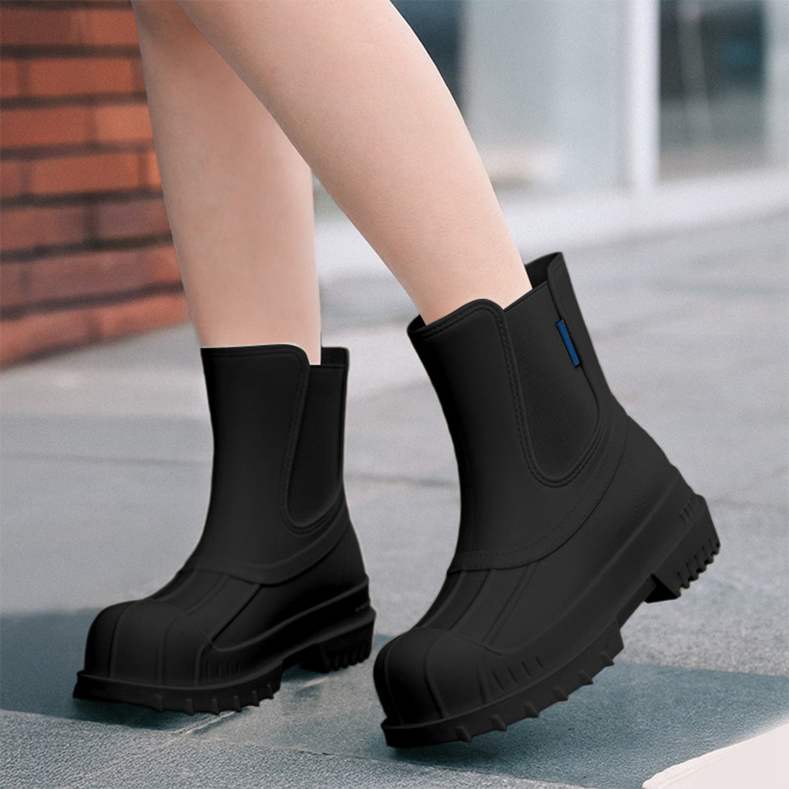 Sunbona Stylish Women's Rain Shoes For Casual Wear For All Seasons ...