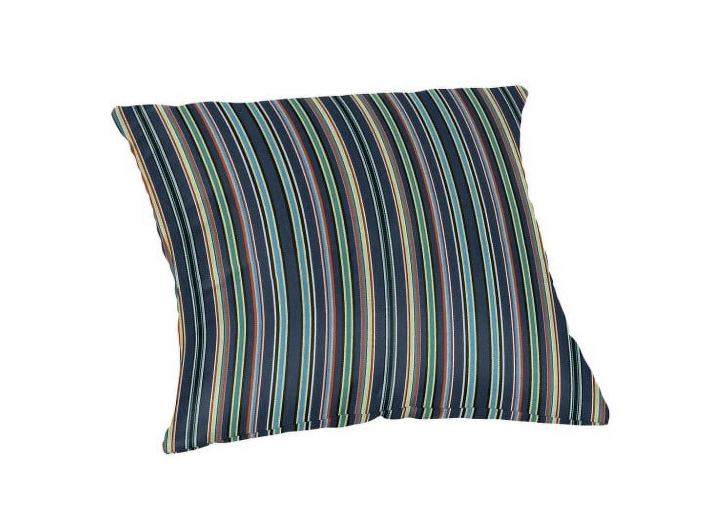 Casual Cushion 20” x 20” Indoor/Outdoor Throw Pillows, Stain-Resistant ...