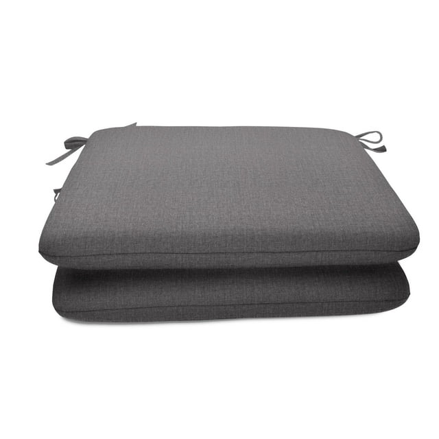 Sunbrella Exterior Patio Cushions 20" x 20" Seat Pad 2 Pack - Cast ...