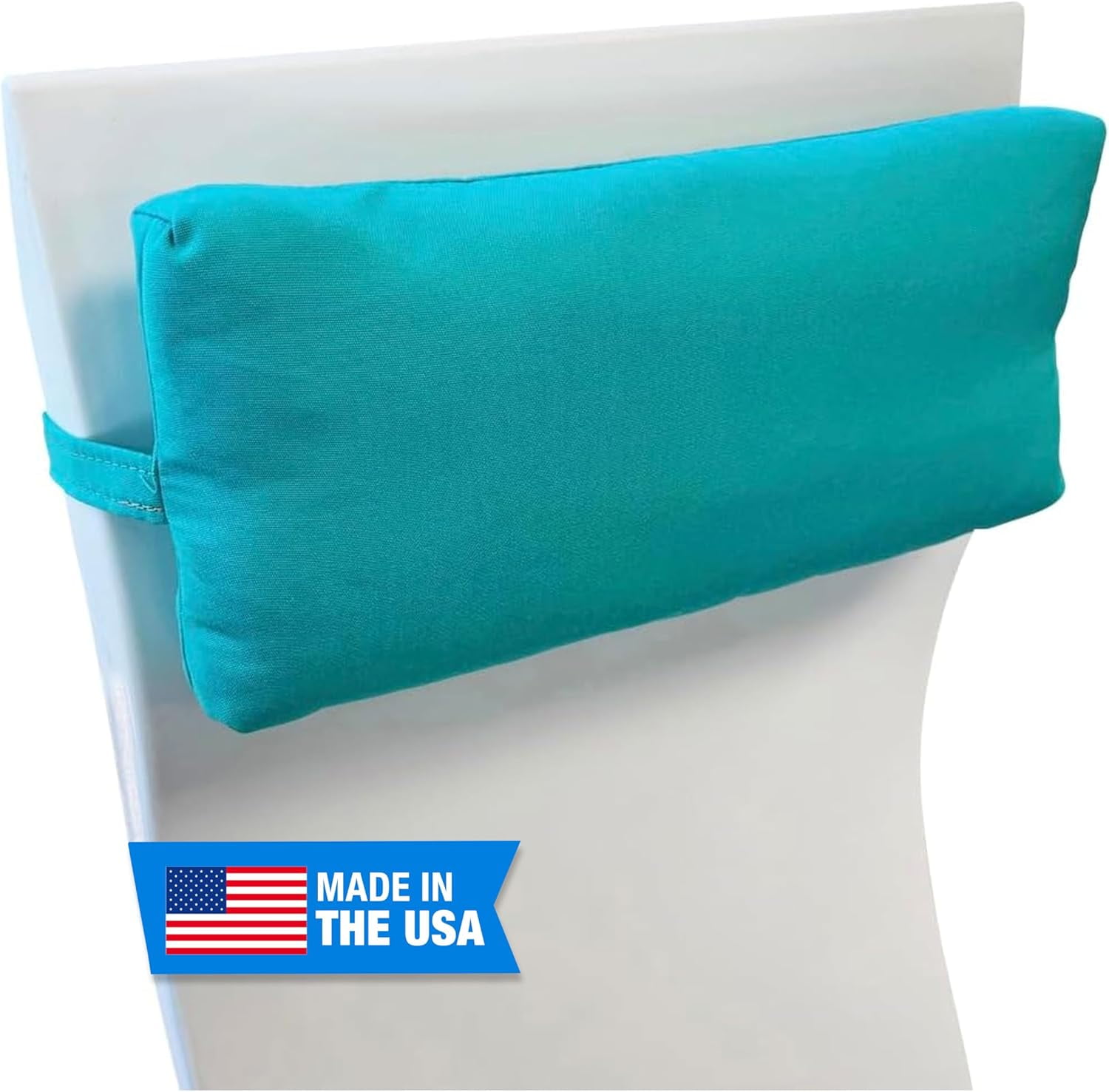 Sunbrella Headrest Pillow, Lumbar Pillow for Outdoors, Patio Furniture ...