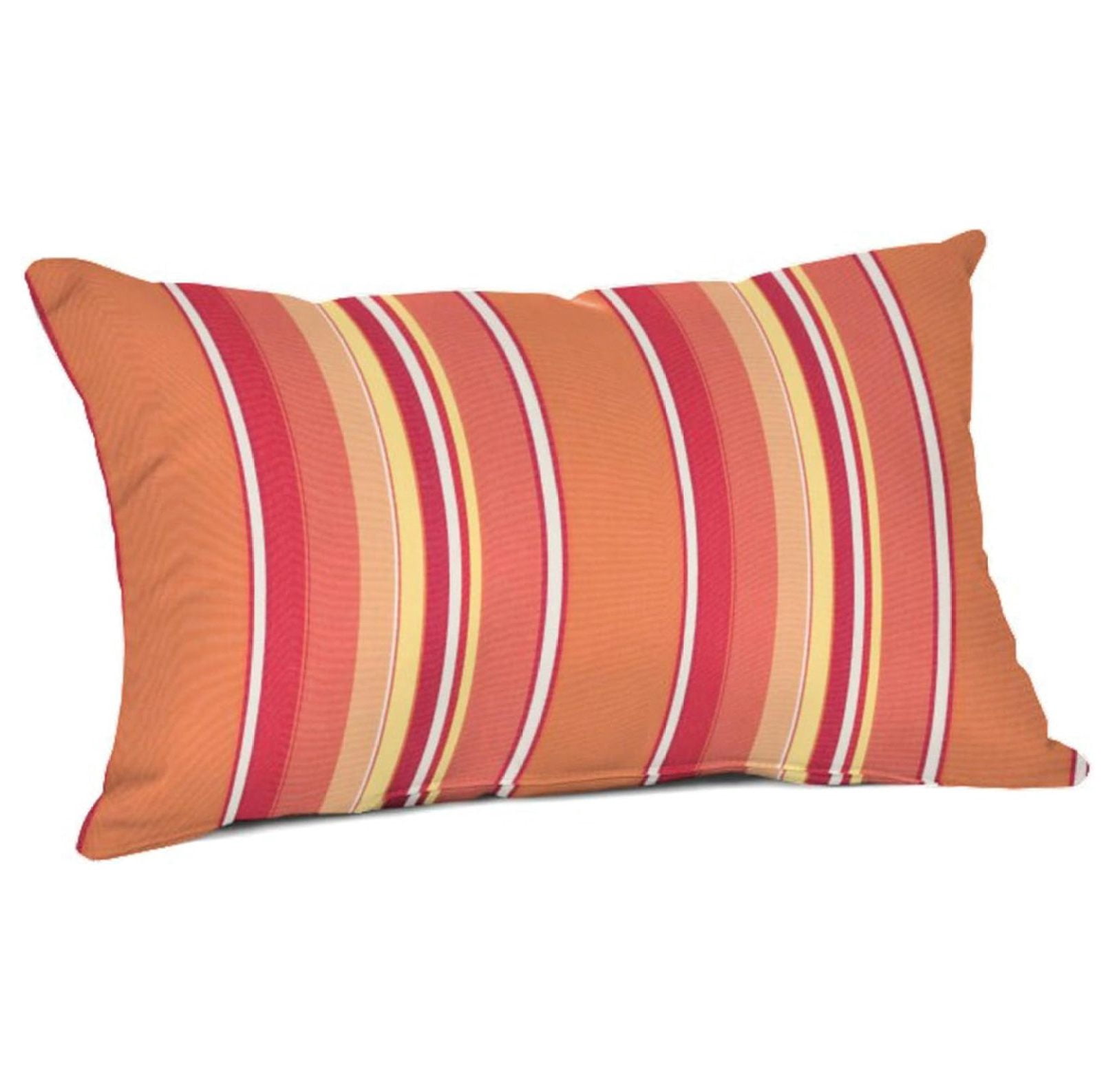 Sunbrella Outdoor Pillows for Patio Furniture - 19" W x 12" L x 6" T ...