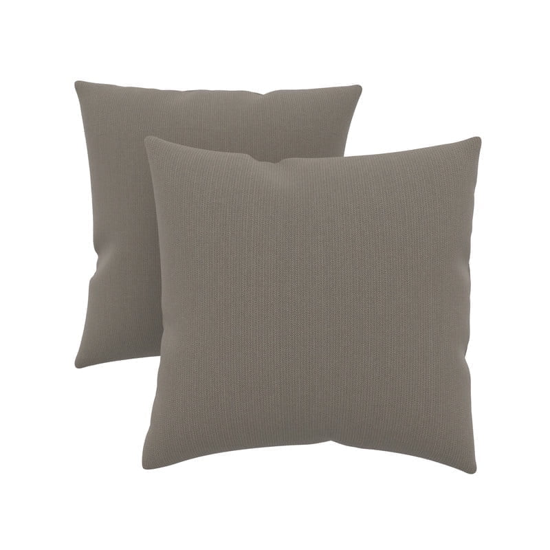 Sunbrella Throw Pillows Set of 2, UV Fade resistant & Water Repellent ...