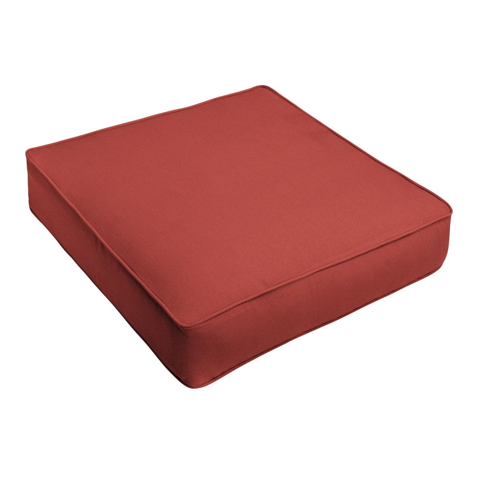 Sunbrella Terra Cotta Indoor/ Outdoor Deep Seating Cushion - Walmart.com