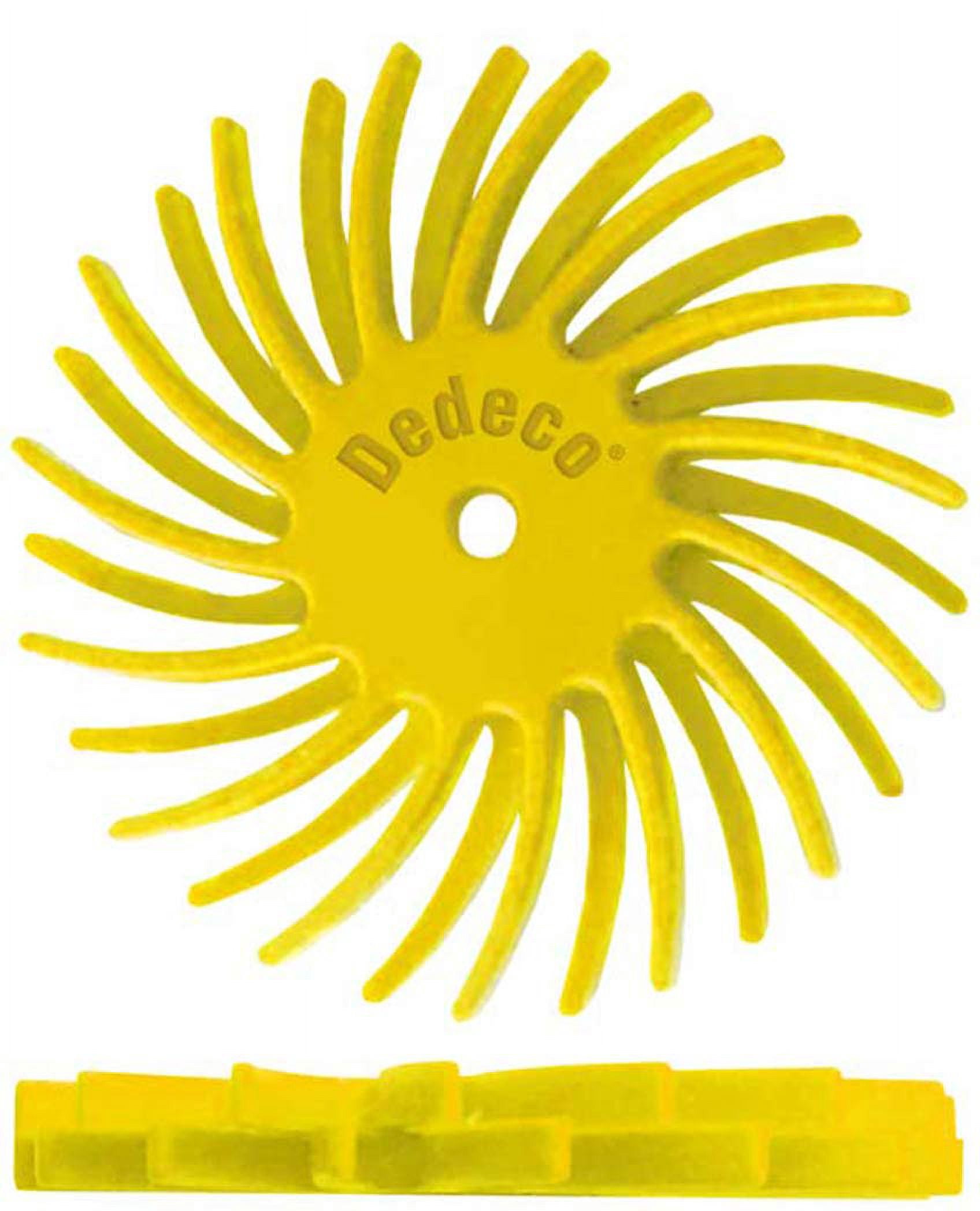 Sunburst Radial Bristle Discs - 7/8”(22Mm) Dia, Dual TC Bristle, 1/16 ...