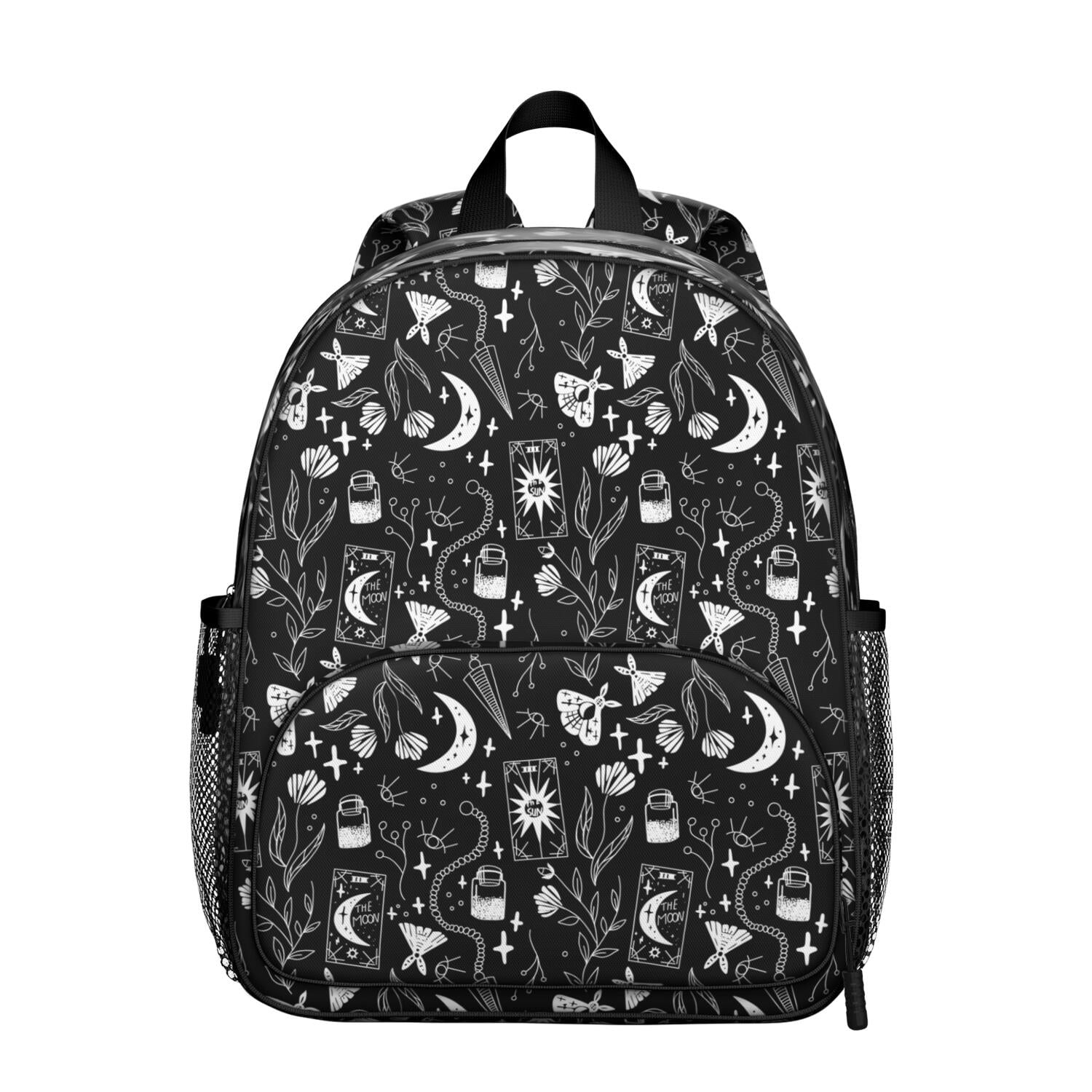 Sunburst Student Backpack – Gothic Celestial Moon And Star Steampunk ...