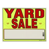 Sunburst Systems 3644 11 x 14 Yard Sale Sign, 4 Pack - Walmart.com