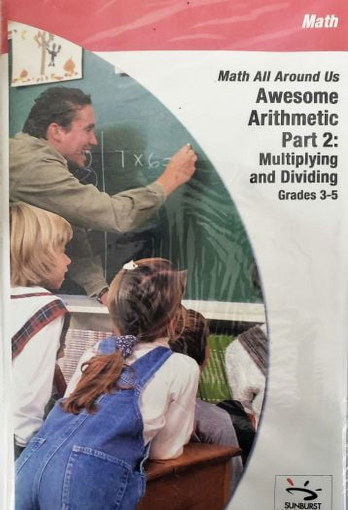 Sunburst Visual Media DVD & VHS Video Set: Math All Around Us Awesome Arithmetic Part 2 ...