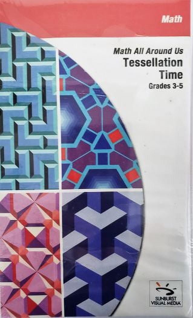 Sunburst Visual Media DVD & VHS Video Set: Math Around Us Tessellation ...