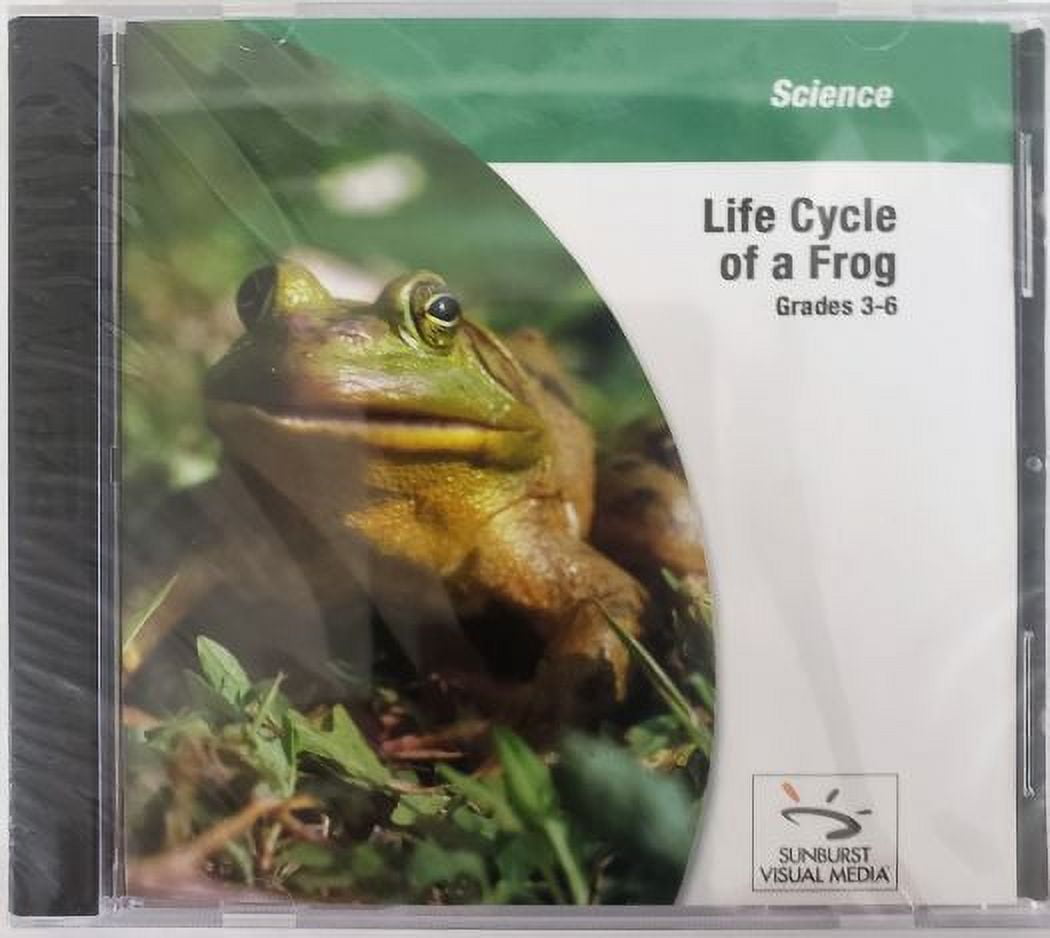 Sunburst Visual Media Life Cycle of a Frog (Science Grades 3-6) (DVD ...