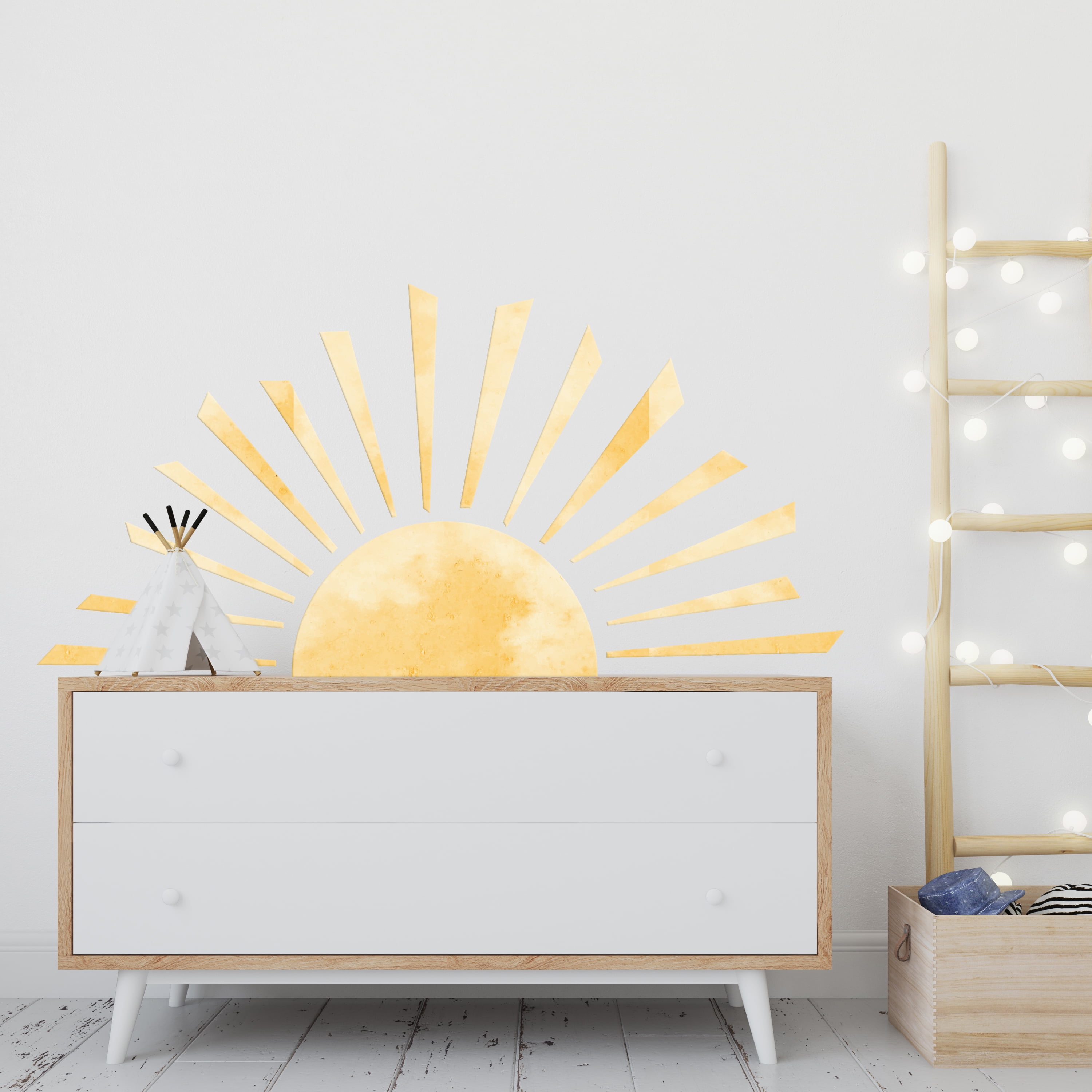 Sunburst Wall Decal & Sticker se254 - Walmart.com