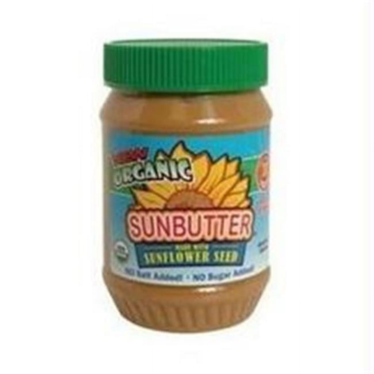 Sunbutter Sunflower Seed Spread Organic Jar - -6x16oz - Walmart.com