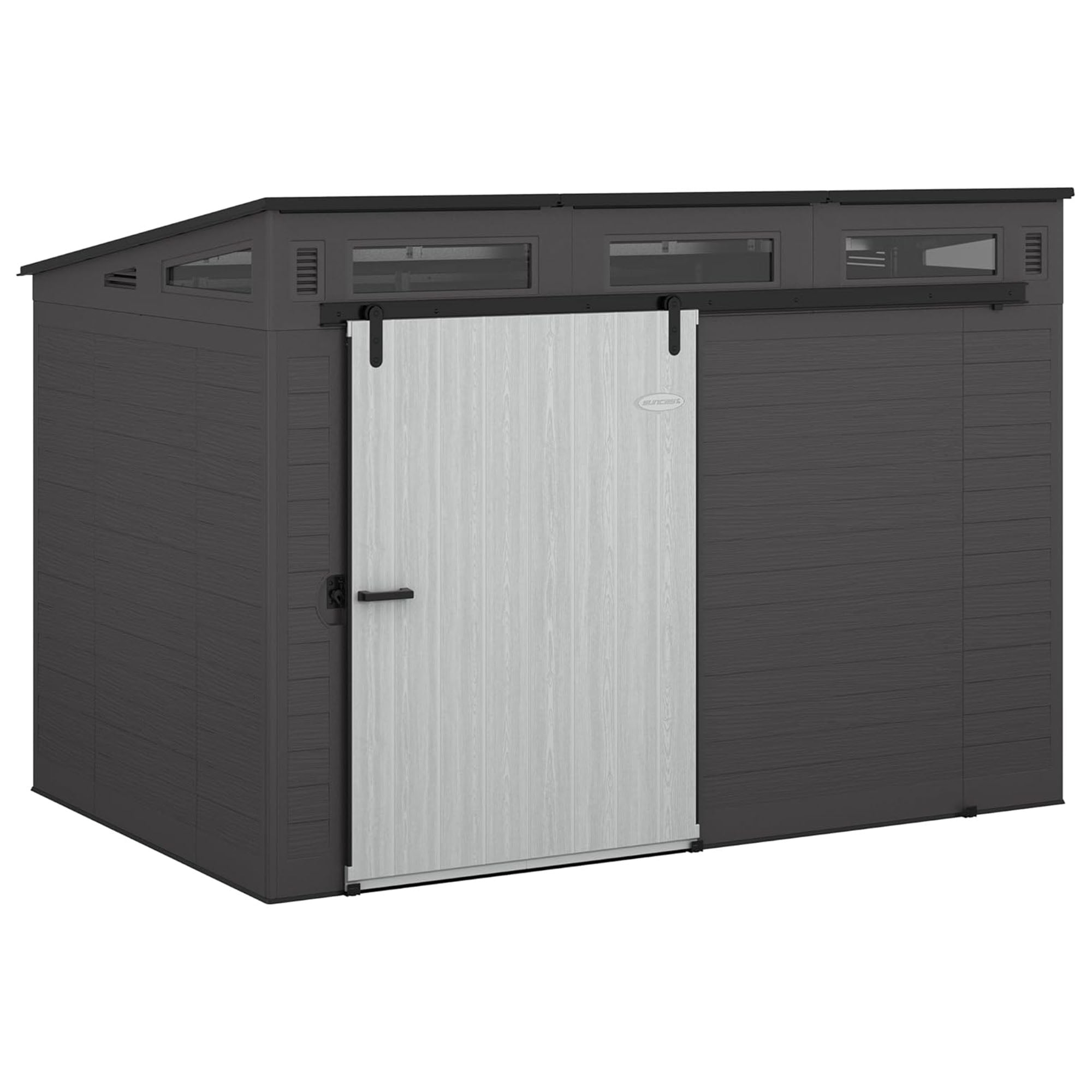 Suncast Modernist 10 ft. x 7 ft. Barn Door Storage Shed - Walmart.com