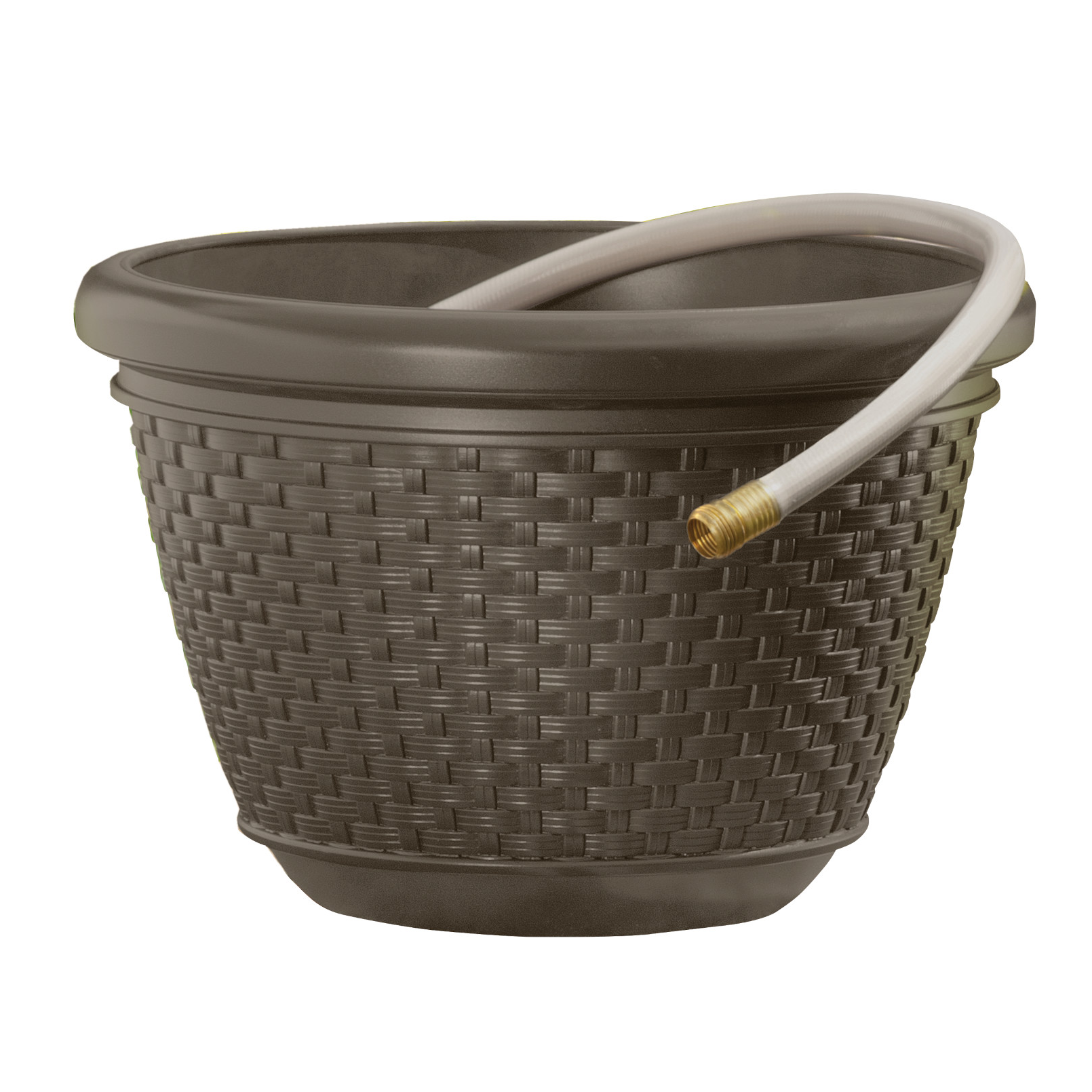 Suncast Garden Water Automatic 100 ft. POWERWIND® Rewind Hose Reel ...