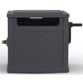 Suncast 150ft. Garden Hose Hideaway Reel, Outdoor Storage Box, Gray ...
