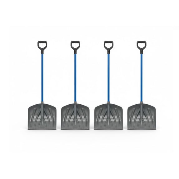 Suncast 20" Steel Core Combo Snow Shovel PACK OF 4 - Walmart.com