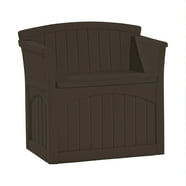 Rubbermaid Large Outdoor Patio Storage Bench, Waterproof Resin Deck Box ...