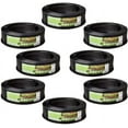 Suncast 20ft Eco Edge Plastic Edging Roll with 2 Connectors, 5-Inch, 4 ...