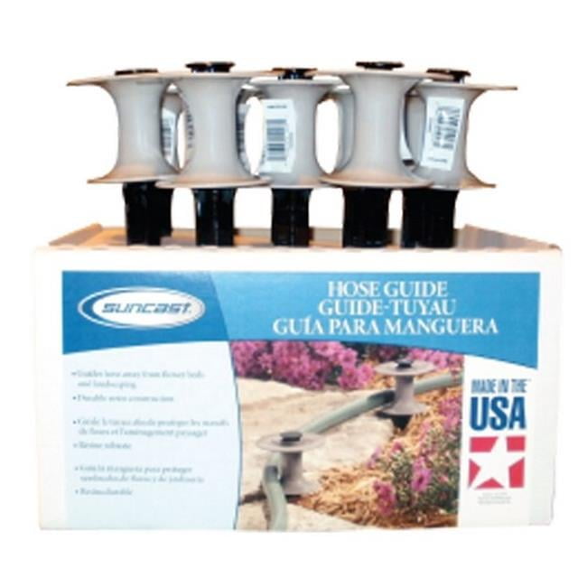 Suncast HS10210PK Taupe Plastic Hose Guide- - pack of 10 - Walmart.com