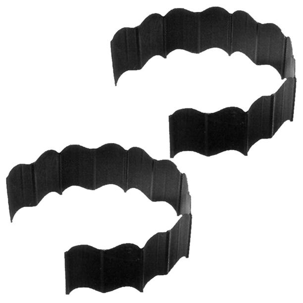 Suncast Quick Edge Interlocking Landscape Edging, 6 Inch Sections (80 ...