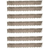 Suncast Quick Edge Resin Material 35 Inch Single Strip Lawn Edging (7 ...