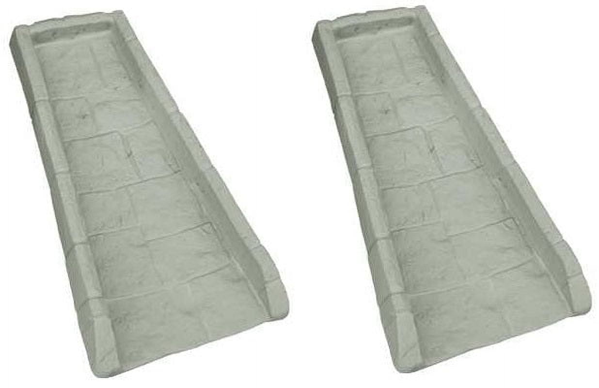 Suncast SB24 Decorative Gutter Downspout Splash Blocks - Quantity of 2 ...